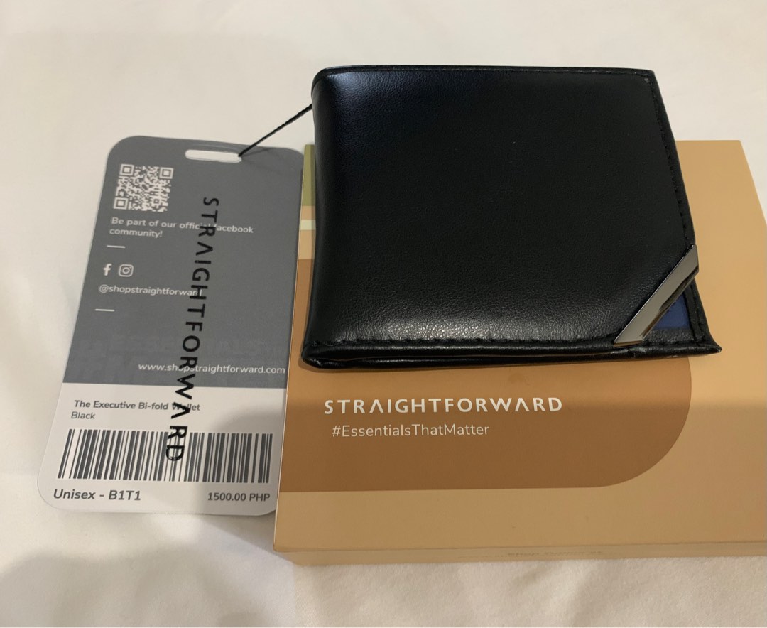 Straightforward Mens wallet, Men's Fashion, Watches & Accessories ...