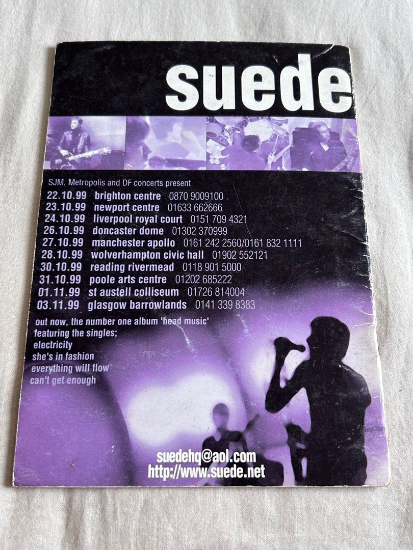 Suede Fan Club Magazine No 24 September 1999 (Rare!), Hobbies & Toys ...
