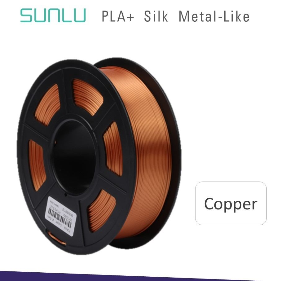 Sunlu PLA+ Plus Metal-like Silky Filaments - High-Quality 3D Printing ...