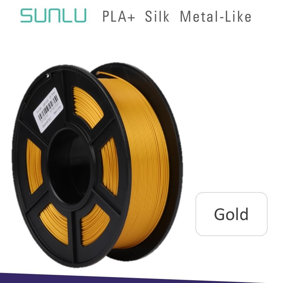 Sunlu PLA+ Plus Metal-like Silky Filaments - High-Quality 3D Printing ...
