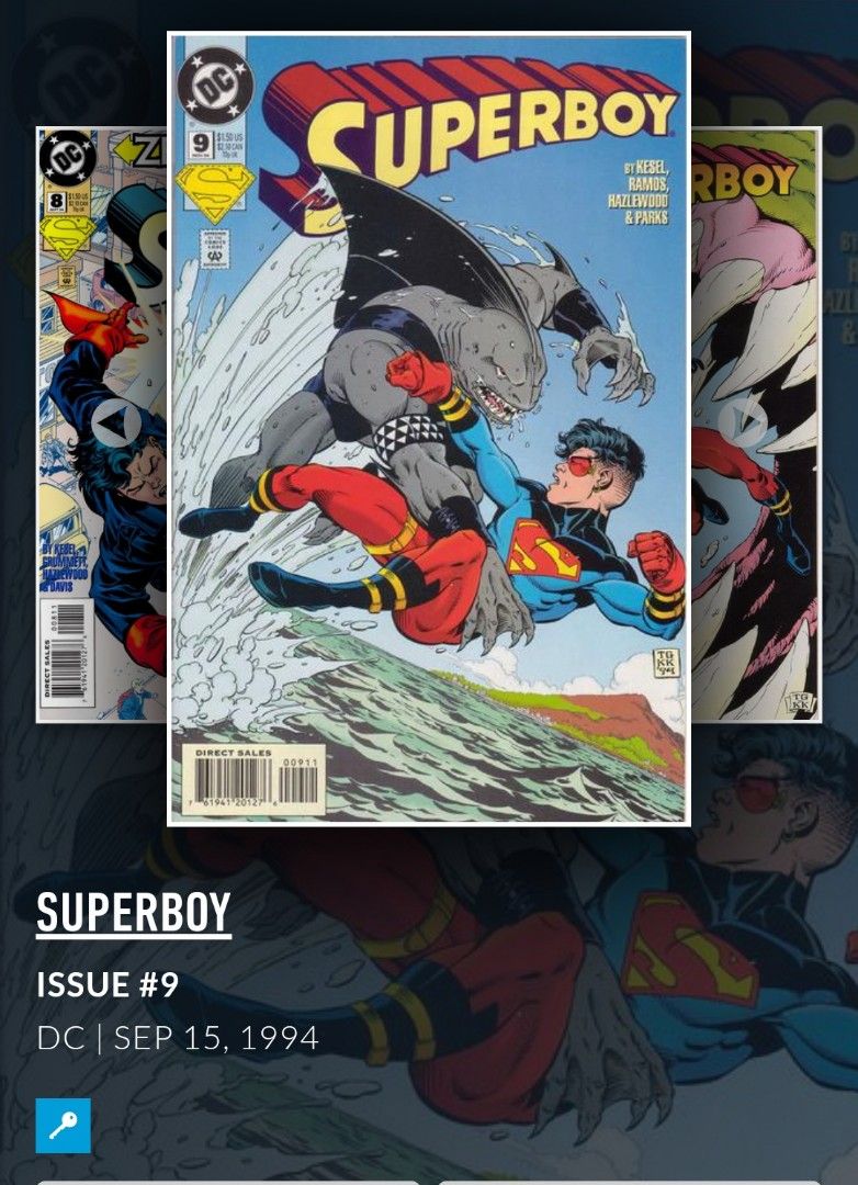 SUPERBOY #9, Hobbies & Toys, Books & Magazines, Comics & Manga on Carousell