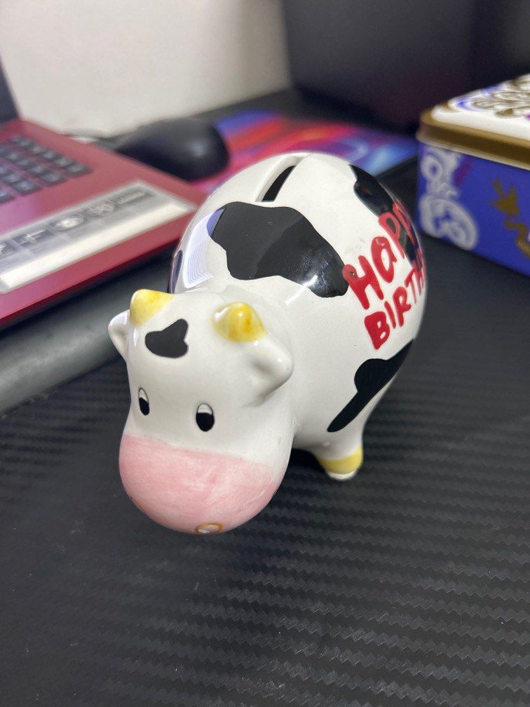 Tabung Happy Birthday Lembu Comel, Hobbies & Toys, Collectibles ...