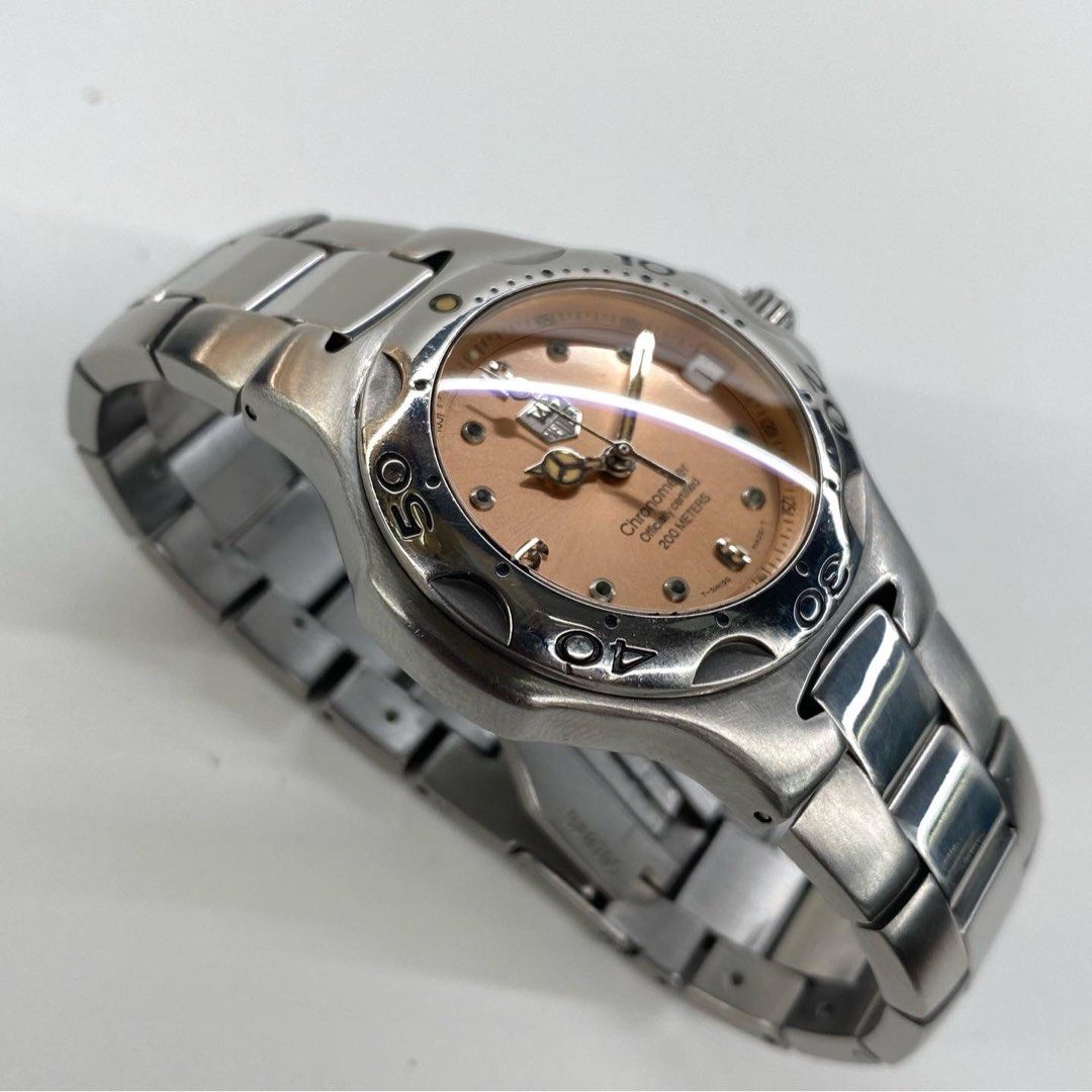 TAG Heuer Kirium Chronometer 200m Salmon Dial, Barang Mewah, Jam Tangan ...