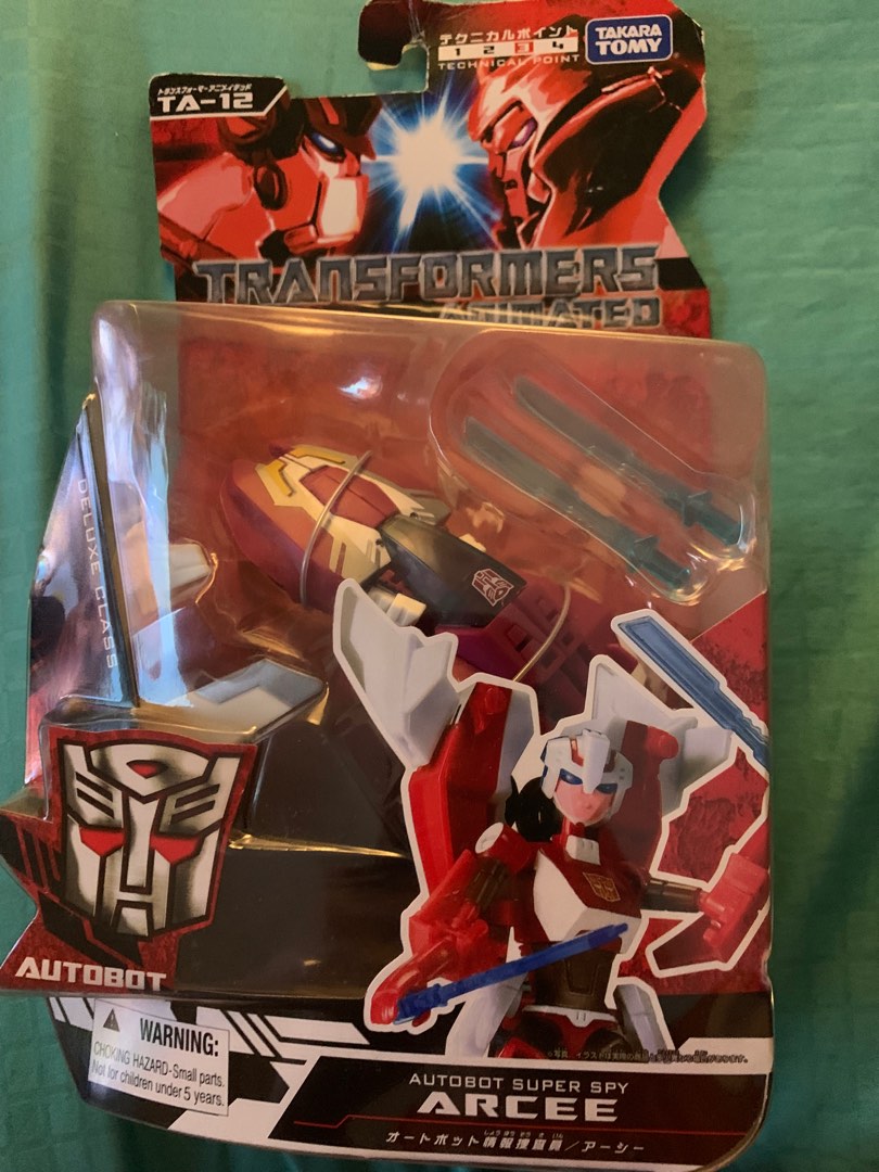 Takara Transformers Animated Arcee, Hobbies & Toys, Toys & Games on ...