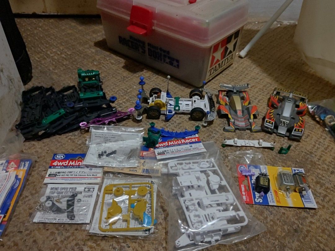 TAMIYA MINI 4WD + TAMIYA VINTAGE TOOLBOX, Hobbies & Toys, Toys & Games ...