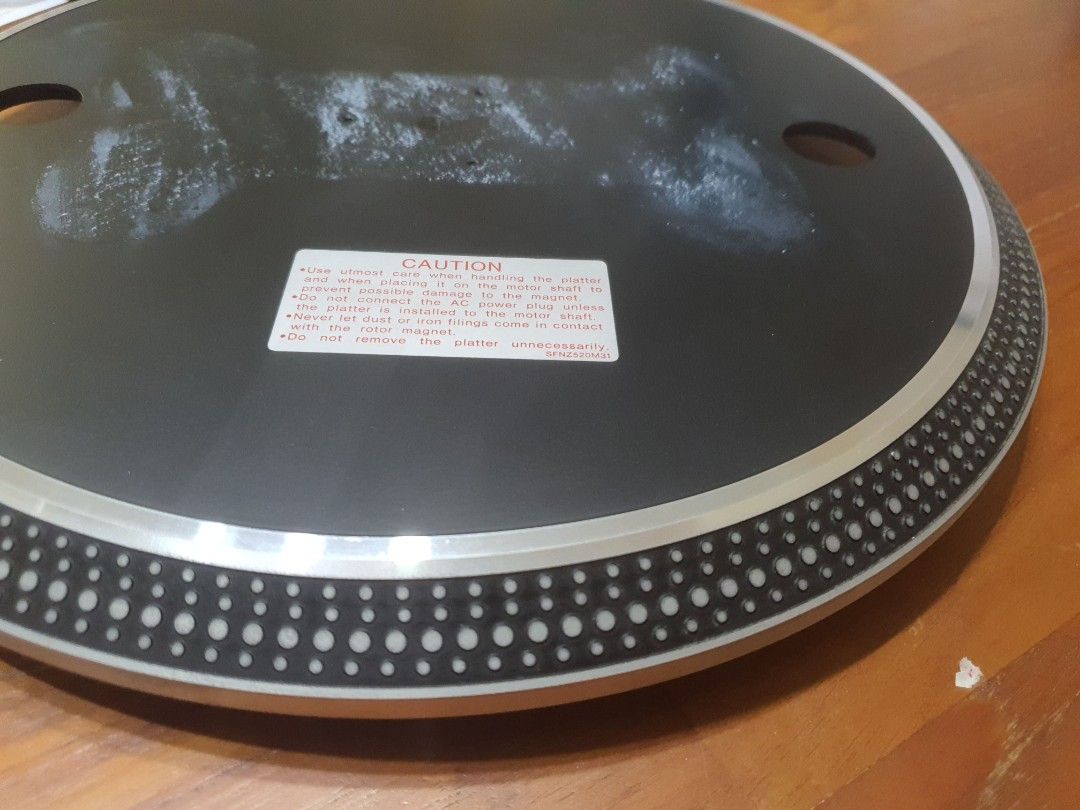 Technics SL1200 1210 mkii platter good condition, Audio, Other Audio ...