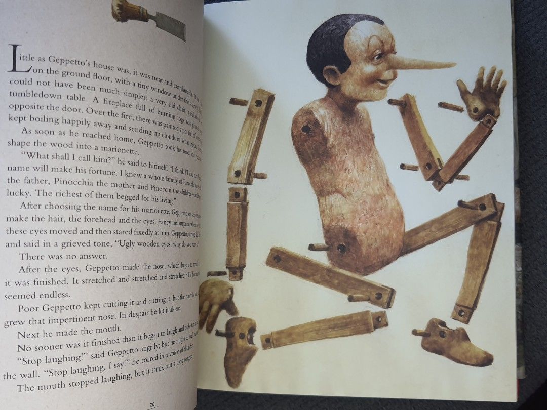 The Adventures of Pinocchio by Carlo Collodi, Hobbies & Toys, Books ...
