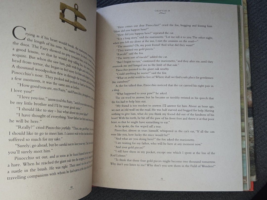 The Adventures of Pinocchio by Carlo Collodi, Hobbies & Toys, Books ...