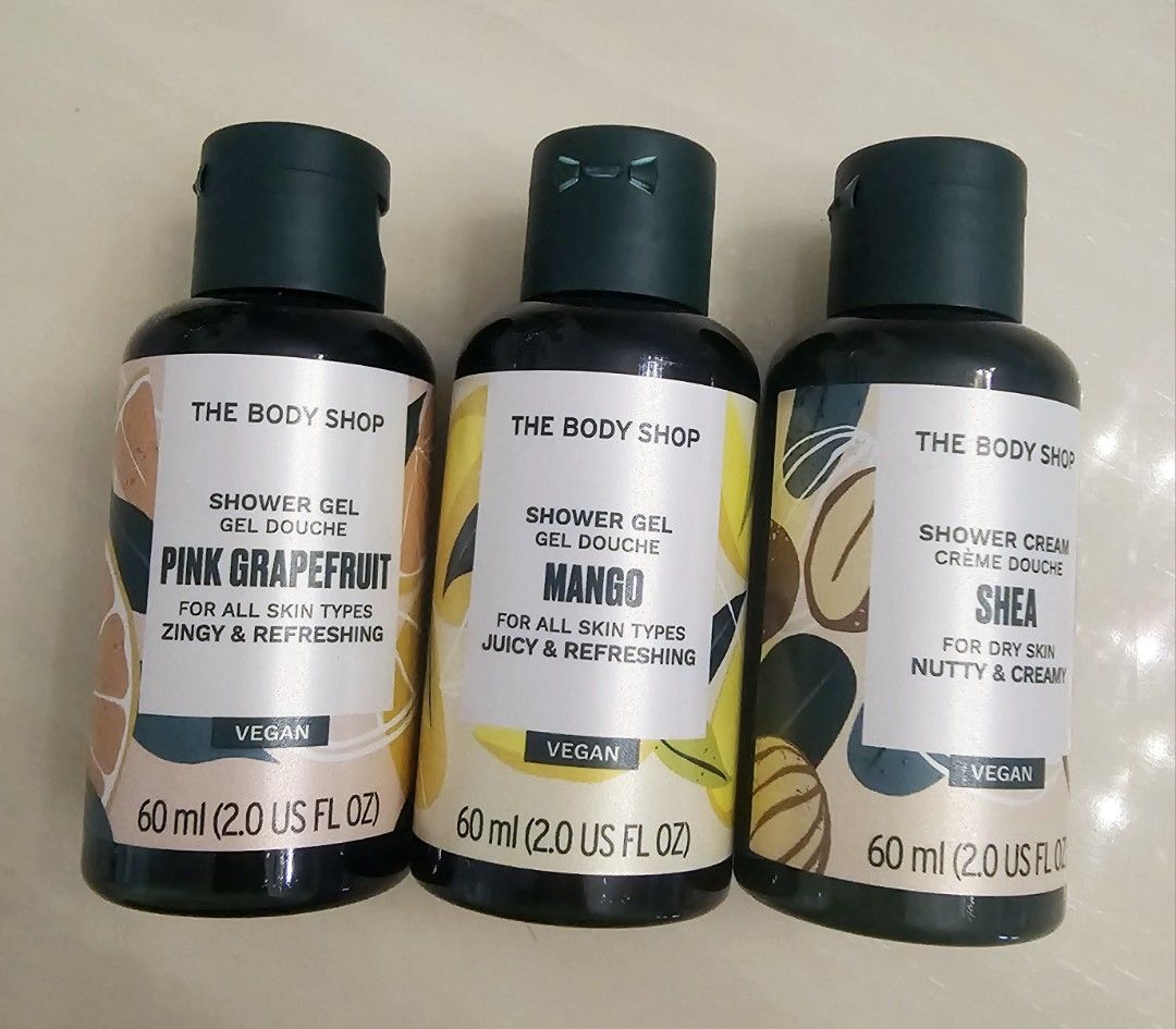 THE BODY SHOP SHOWEL GEL, Beauty & Personal Care, Bath & Body, Bath on Carousell