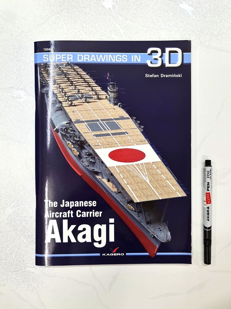 The Japanese Aircraft Carrier Akagi (Super Drawings in 3D) by Stefan ...