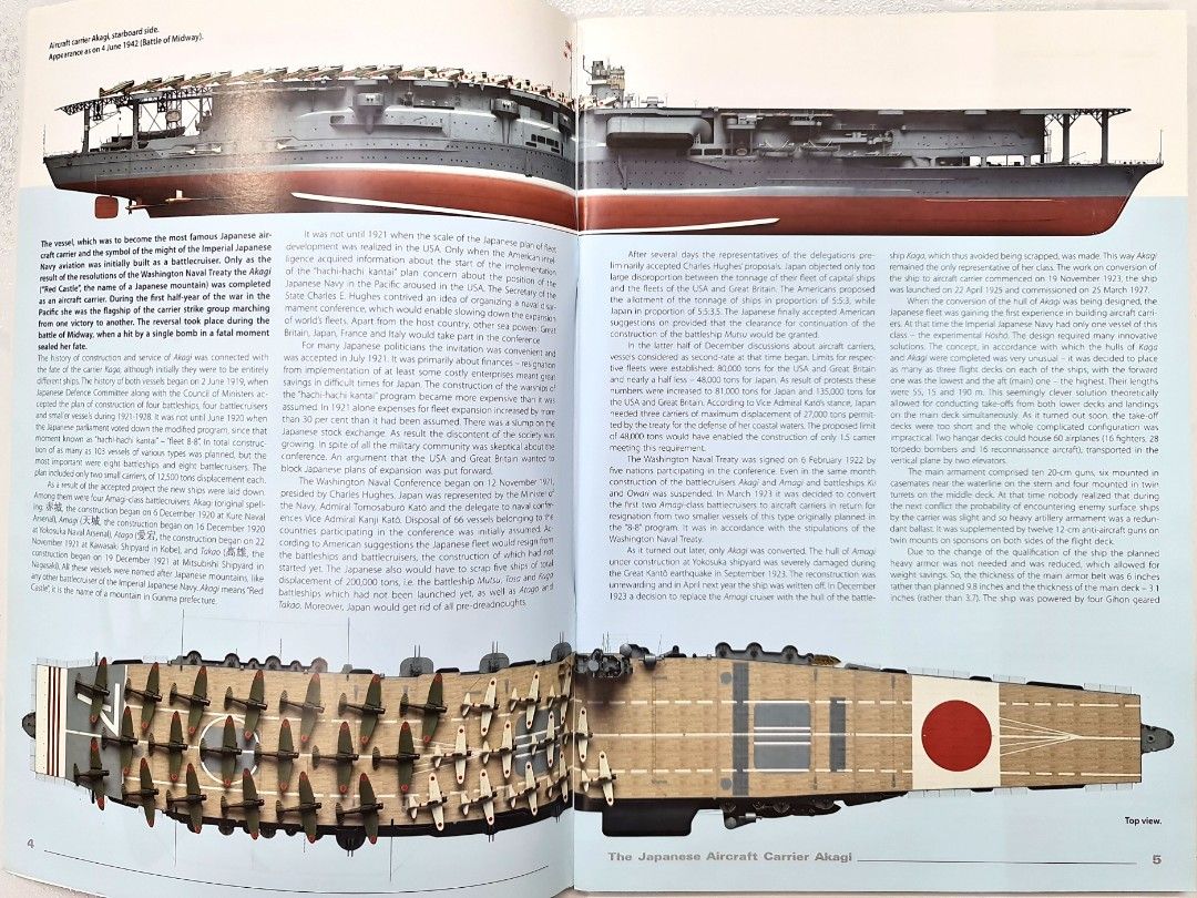 The Japanese Aircraft Carrier Akagi (Super Drawings in 3D) by Stefan ...