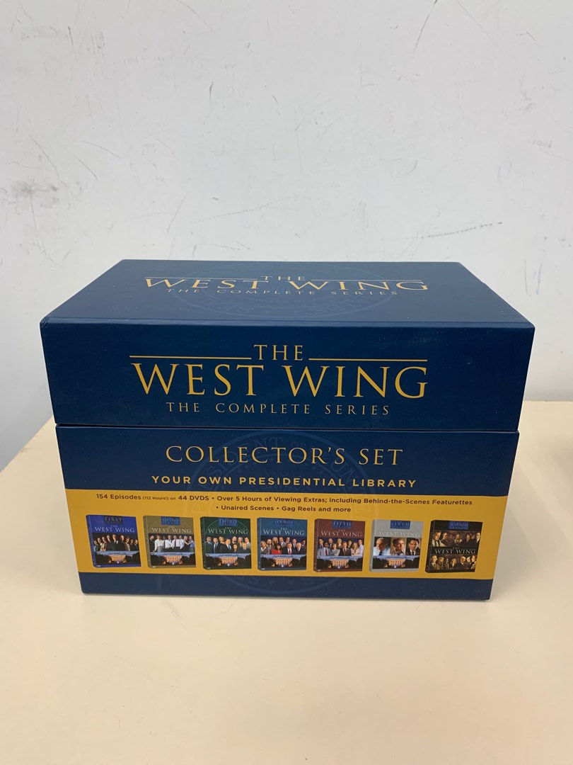 The West Wing - Seasons 1-7 Complete Box Set, 興趣及遊戲, 音樂、樂器 & 配件, 音樂與媒體 - CD 及 DVD - Carousell