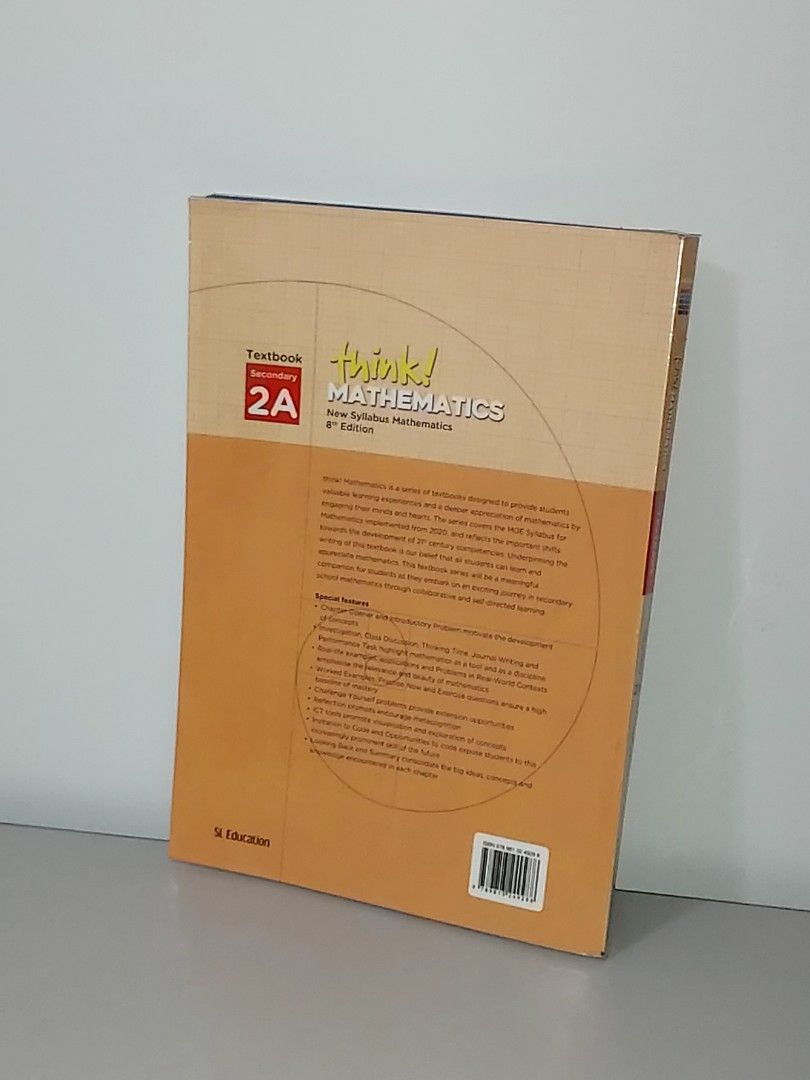 Think! Mathematics 2A (S2 textbook), Hobbies & Toys, Books & Magazines ...