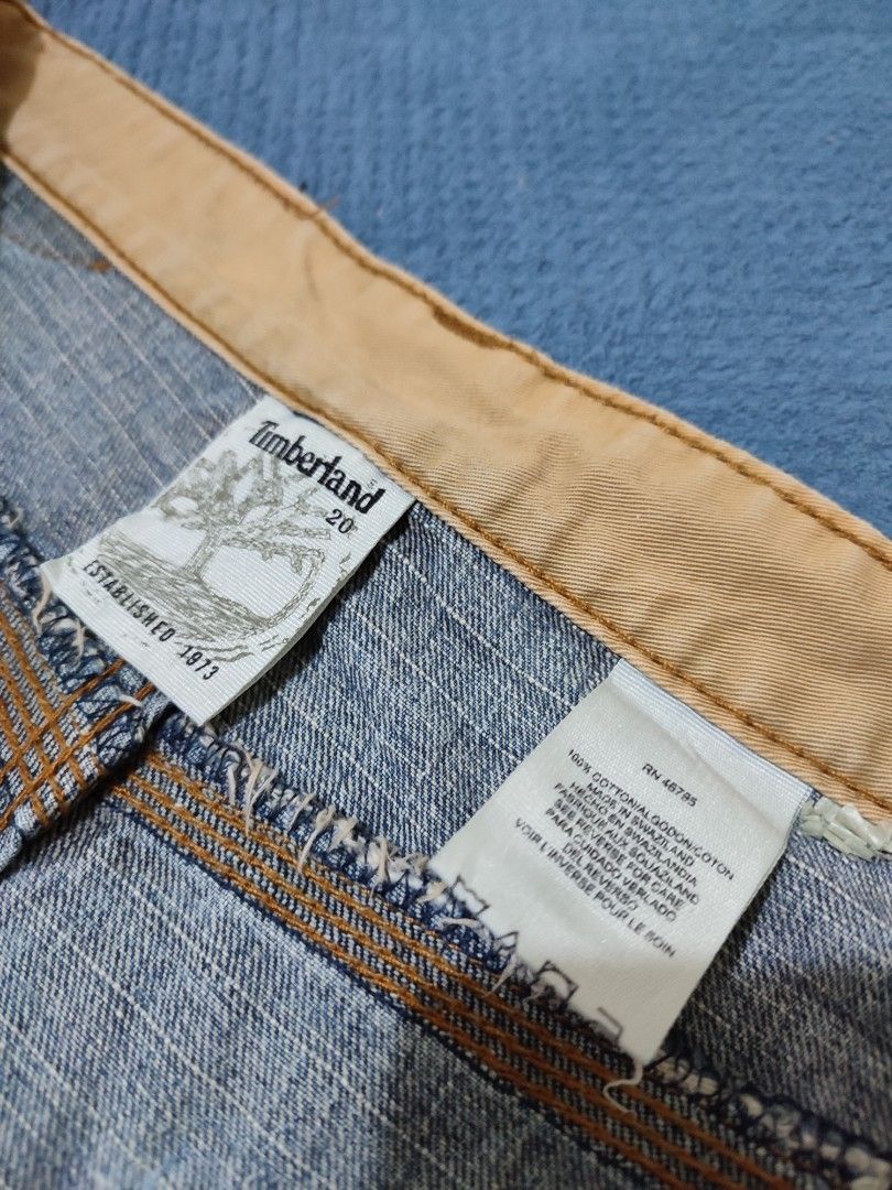 Timberland jorts, Men's Fashion, Bottoms, Shorts on Carousell
