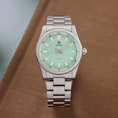 Traska Commuter No Date Mint Green 2nd Gen (LNIB full set), Men's ...