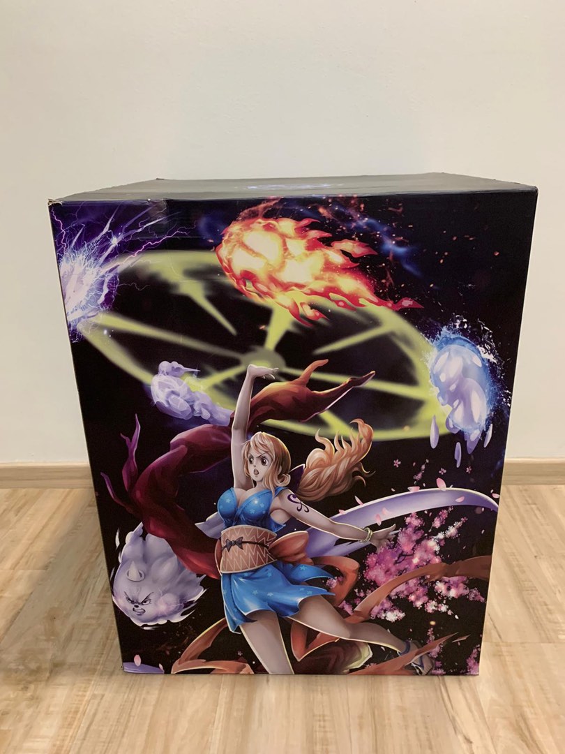 TTS One Piece Nami Resin Tiantong studio Figure Collectibles 1/6 43cm ...