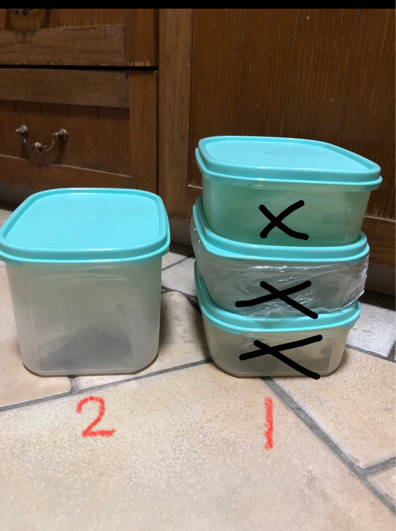 Tupperware modular mate 1.9l & 850ml, Furniture & Home Living ...