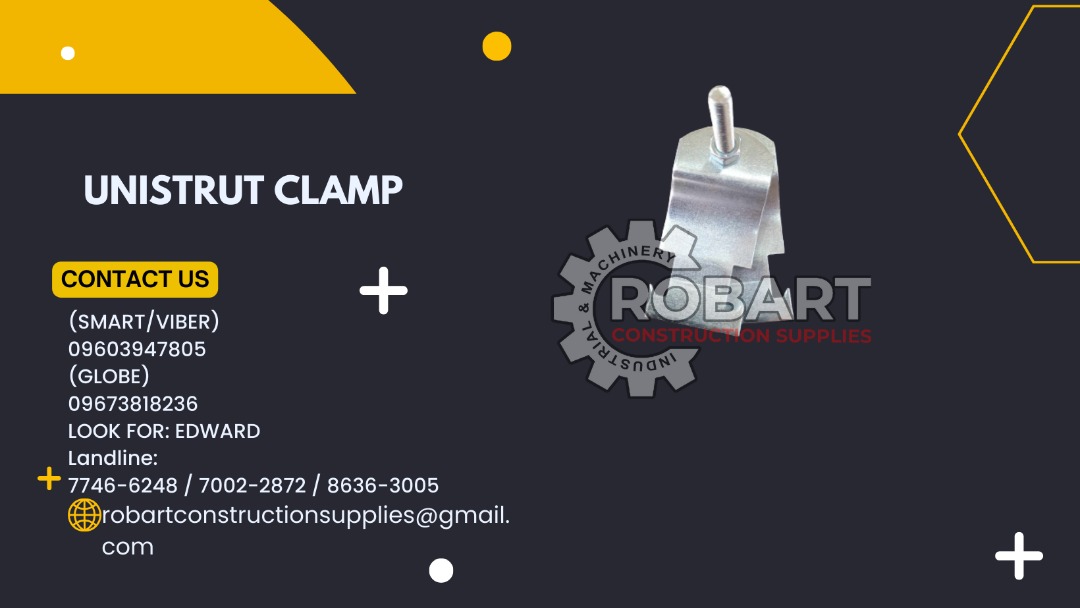 UNI STRUT CLAMP, Commercial & Industrial, Construction & Building ...