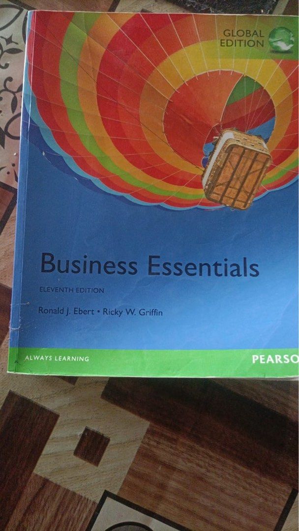 [USED BOOK] Business Essentials 11th Edition by Ronald J Ebert, Ricky W ...