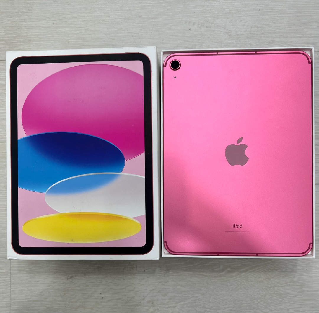 Used iPad 10th Generation 256GB WiFi+Cellular Pink [ Apple warranty ...