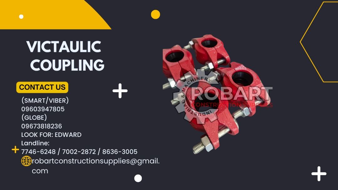 VICTAULIC COUPLING, Commercial & Industrial, Construction & Building ...