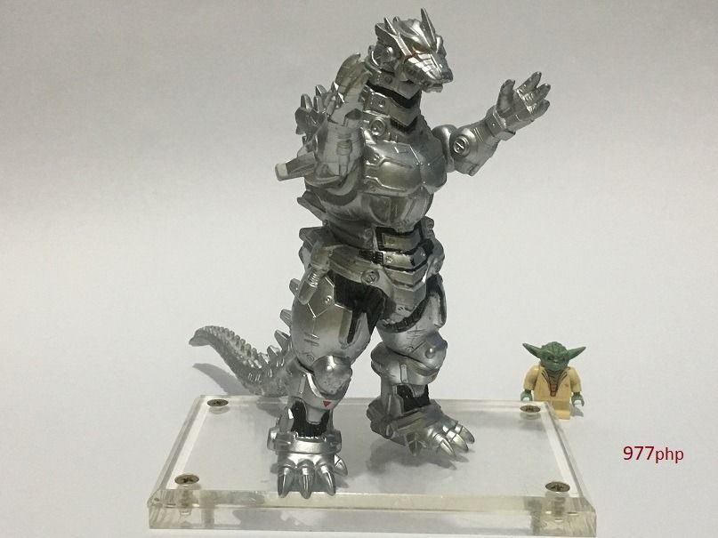 Vintage 90's Godzilla Exo skeleton action figures japanese markings VT ...