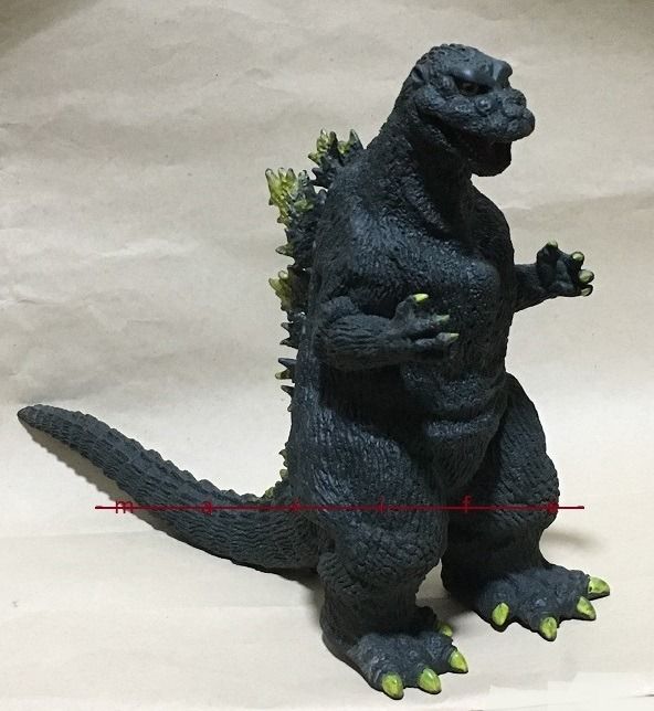 Vintage 90's Godzilla Exo skeleton action figures japanese markings VT ...