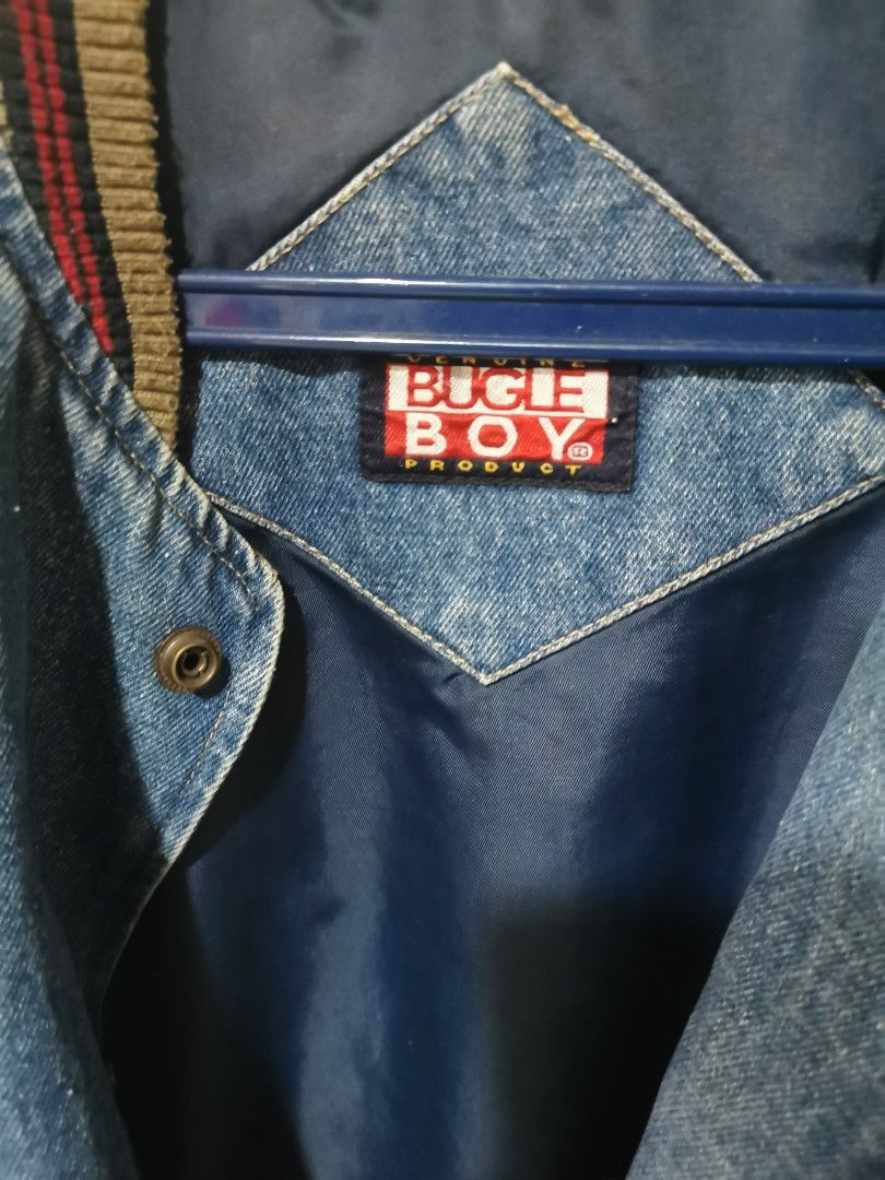 Vintage Bugle Boy Denim Jacket, Men's Fashion, Coats, Jackets and ...