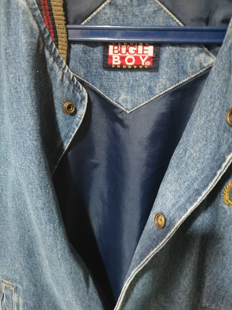 Vintage Bugle Boy Denim Jacket, Men's Fashion, Coats, Jackets and ...