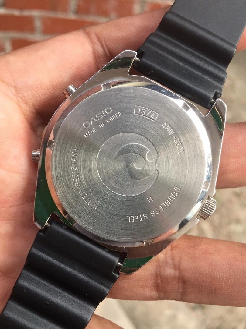 Vintage Casio Arnie Diver AMW-320D, Men's Fashion, Watches ...
