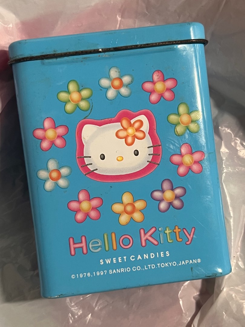 Vintage Hello Kitty Tin Candy Box, Hobbies & Toys, Toys & Games on ...