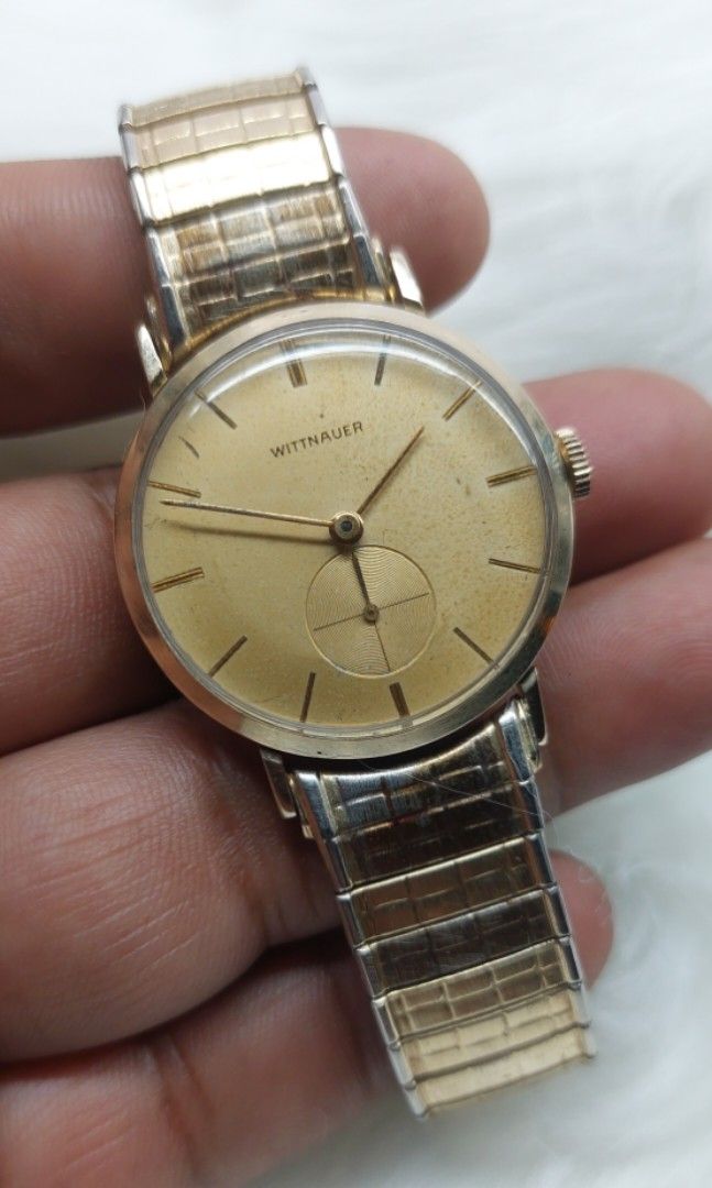 Vintage Longines Wittnauer 17 Jewels Watch Manual Wind Running, Men's ...