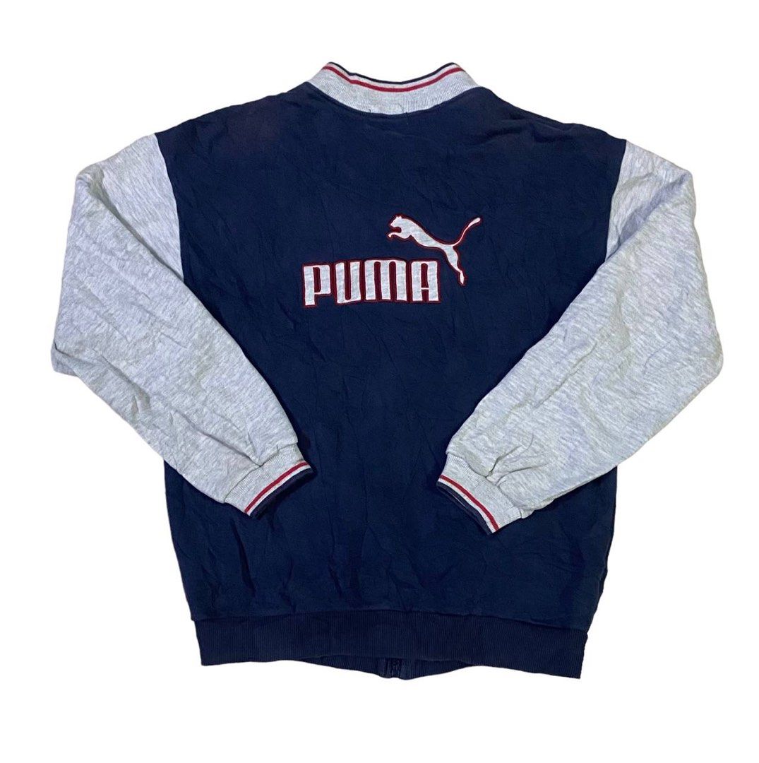 Vintage PUMA Varsity Jacket, Men's Fashion, Activewear on Carousell