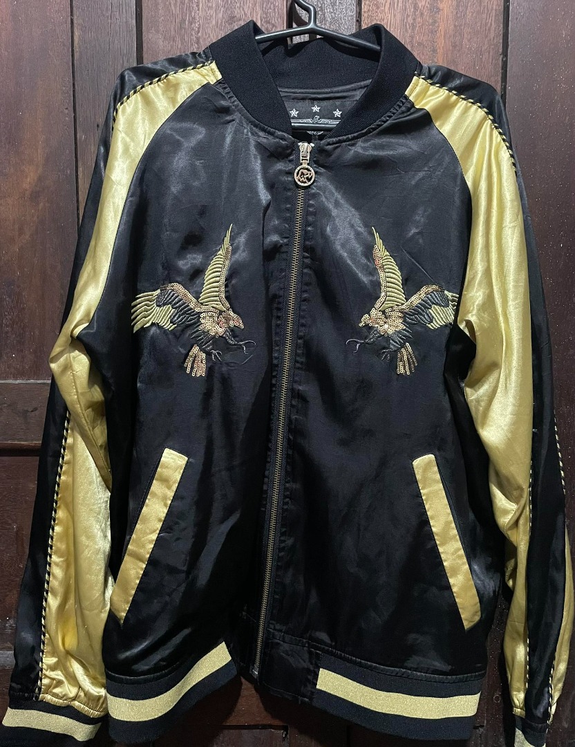 Vintage Satin Jackets, Women's Fashion, Coats, Jackets and Outerwear on ...