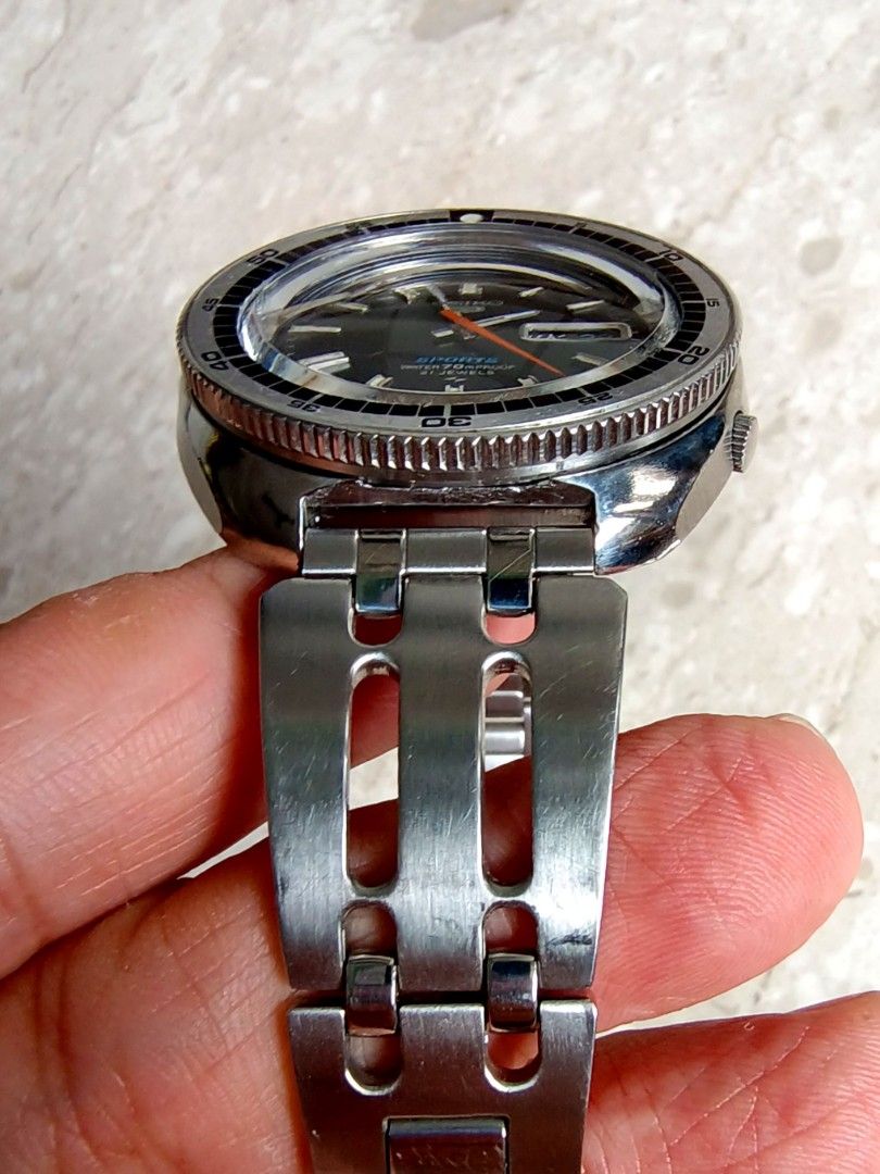 Vintage Seiko 7019-8030 in 42mm, Luxury, Watches on Carousell