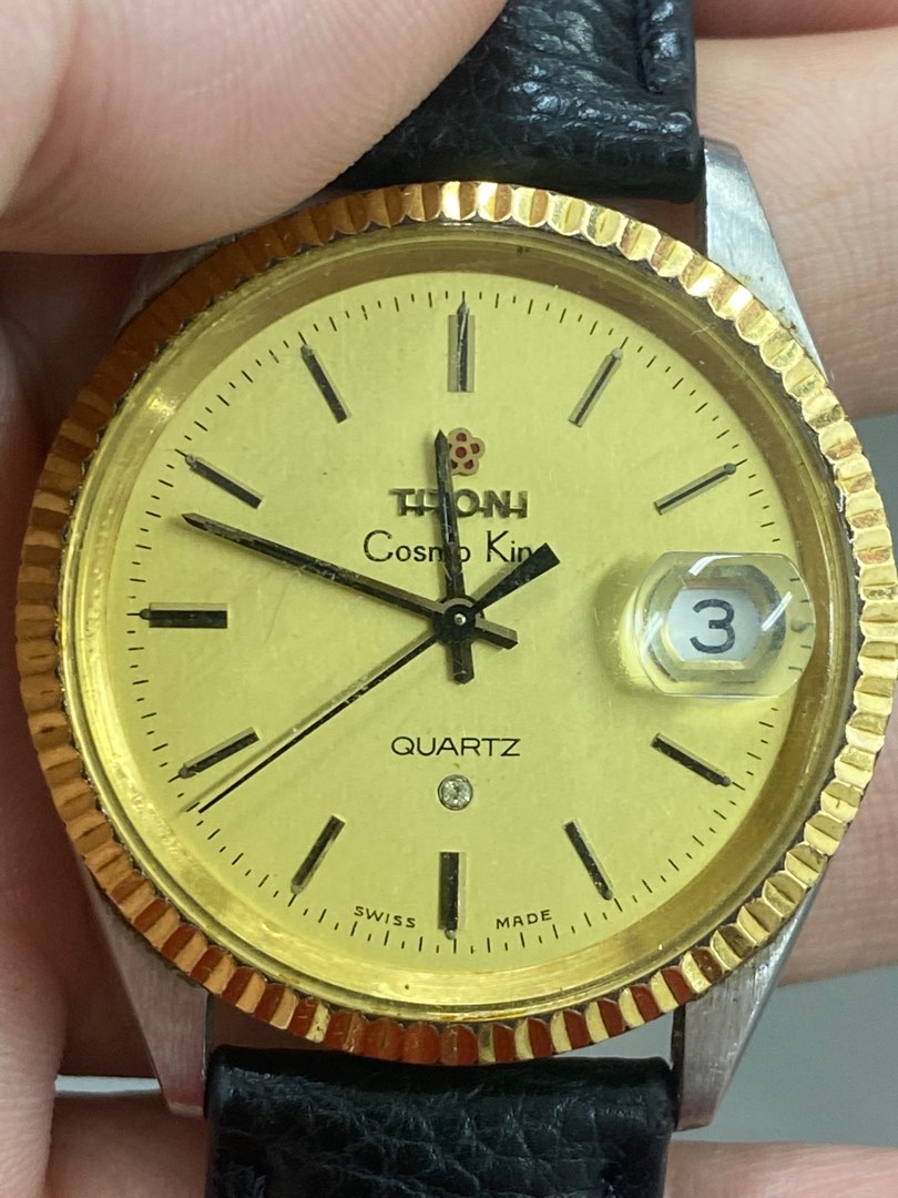 Vintage Titoni cosmo king, Luxury, Watches on Carousell