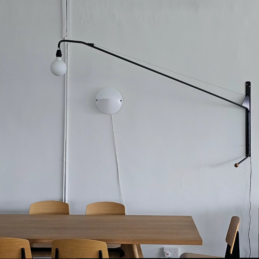 Vitra Potence wall lamp by Jean Prouve, Furniture & Home Living ...