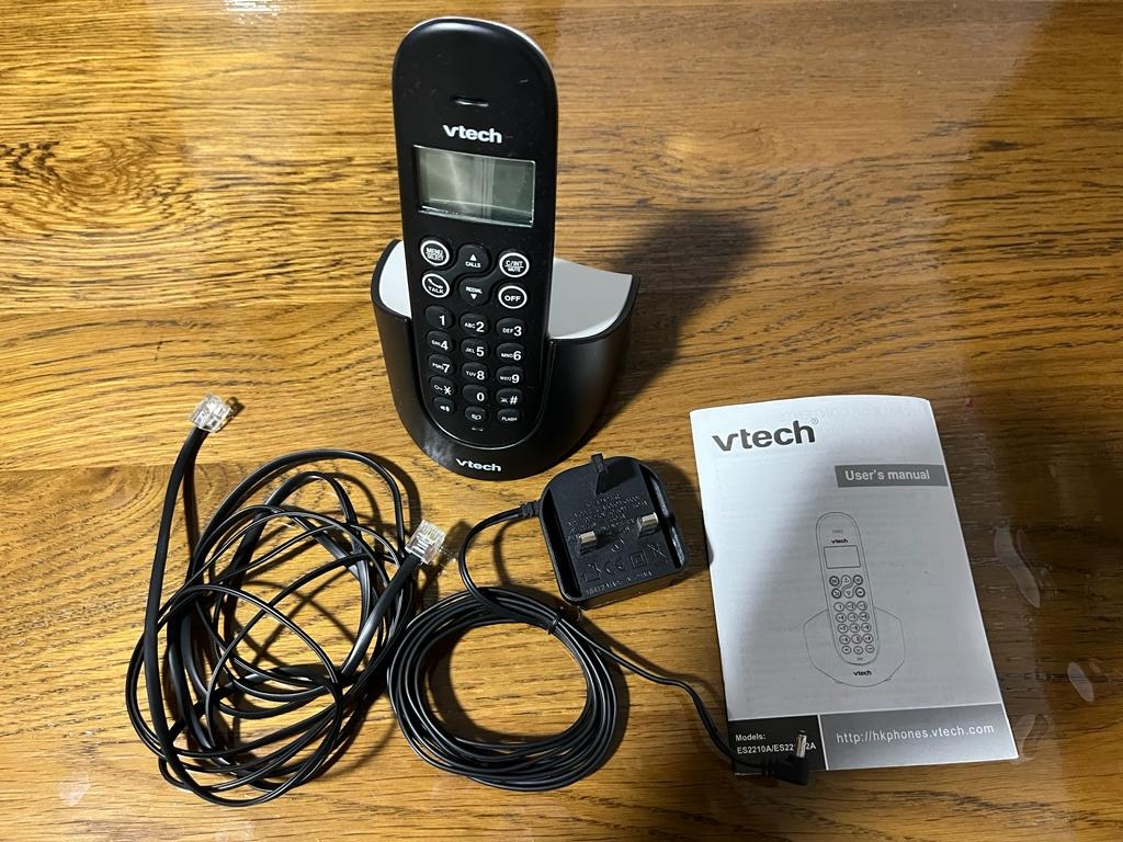 Vtech ES2210A Digital Cordless Phone, Computers & Tech, Office & Business Technology on Carousell