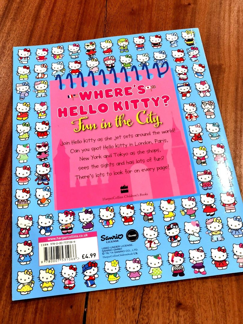 Where's Hello Kitty Fun In The City Spot Hello Kitty In London Paris ...
