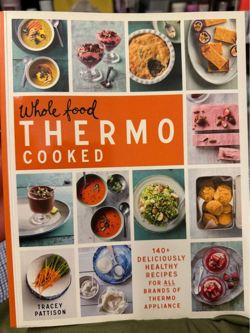 Whole Food THERMO-Cooked Cook Book, Furniture & Home Living ...