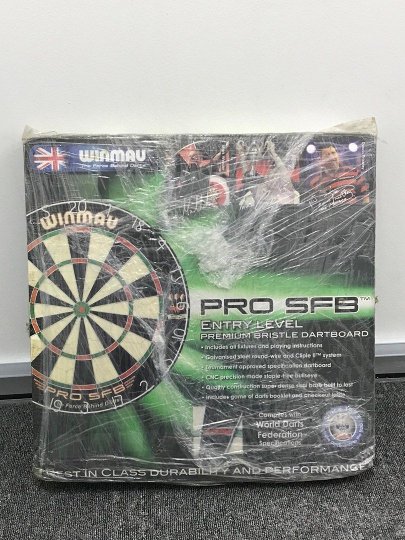 Winmau Pro SfB Dart Board, Hobbies & Toys, Toys & Games on Carousell