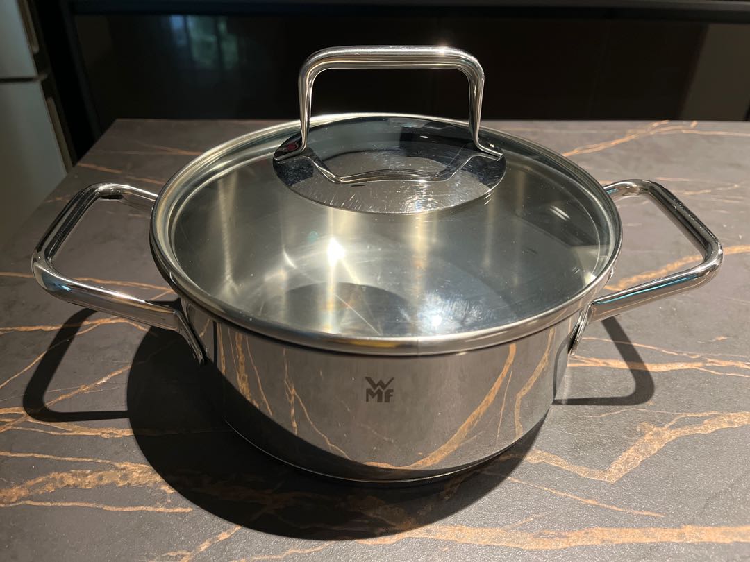 WMF Trend Casserole 20cm 2.5L stainless steel pot, Furniture & Home ...