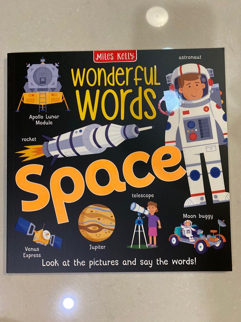 Wonderful words Space by Miles Kelly, Hobbies & Toys, Books & Magazines ...