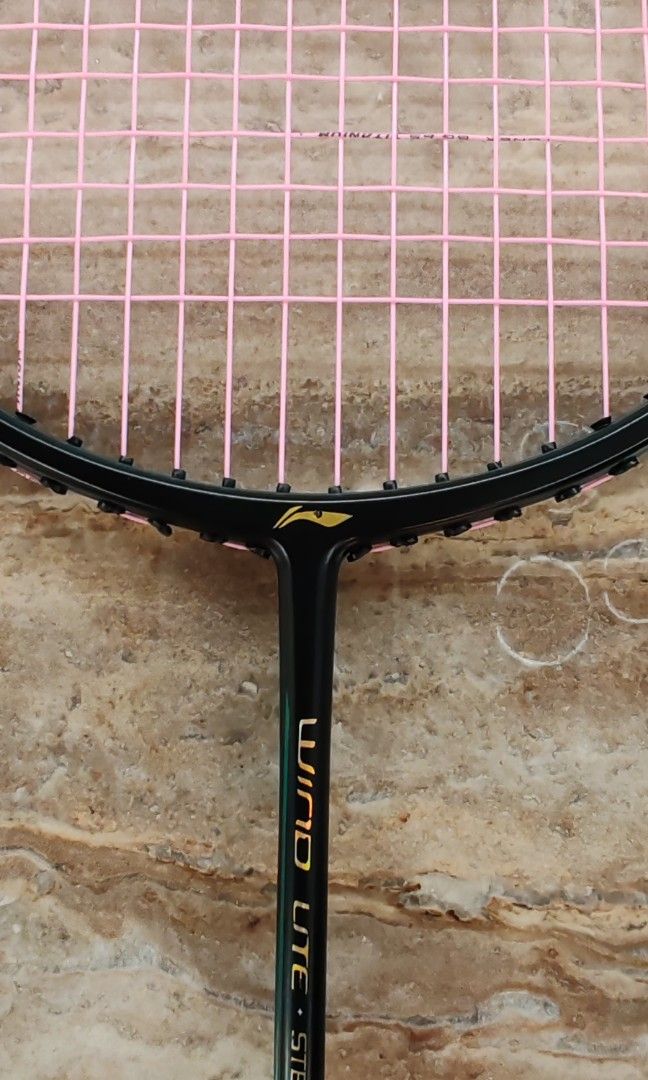 WTS / WTT LI Ning Wind Lite Stealth racket, Sports Equipment, Sports ...