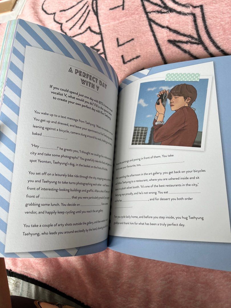 WTS BTS AND ME (Your Unofficial Fill-In Fan Book), Hobbies & Toys ...