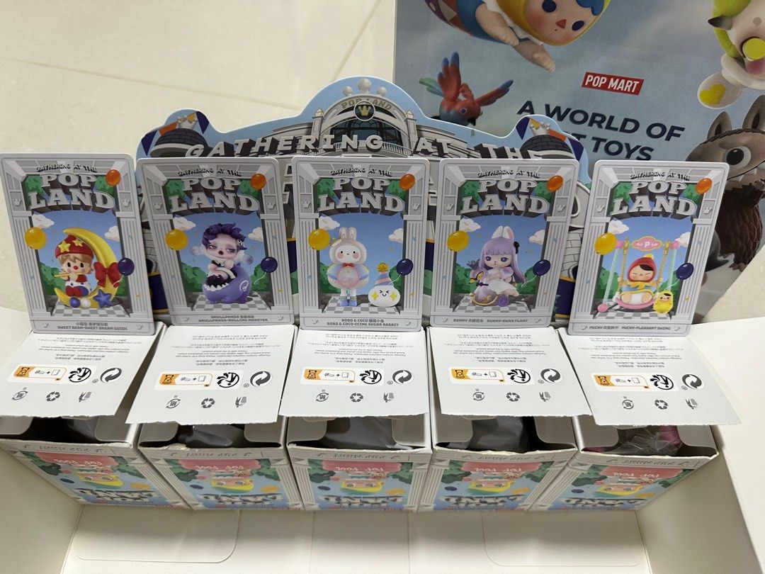 [WTS] Popmart Beijing Exclusive POP Land Series, Hobbies & Toys, Toys ...