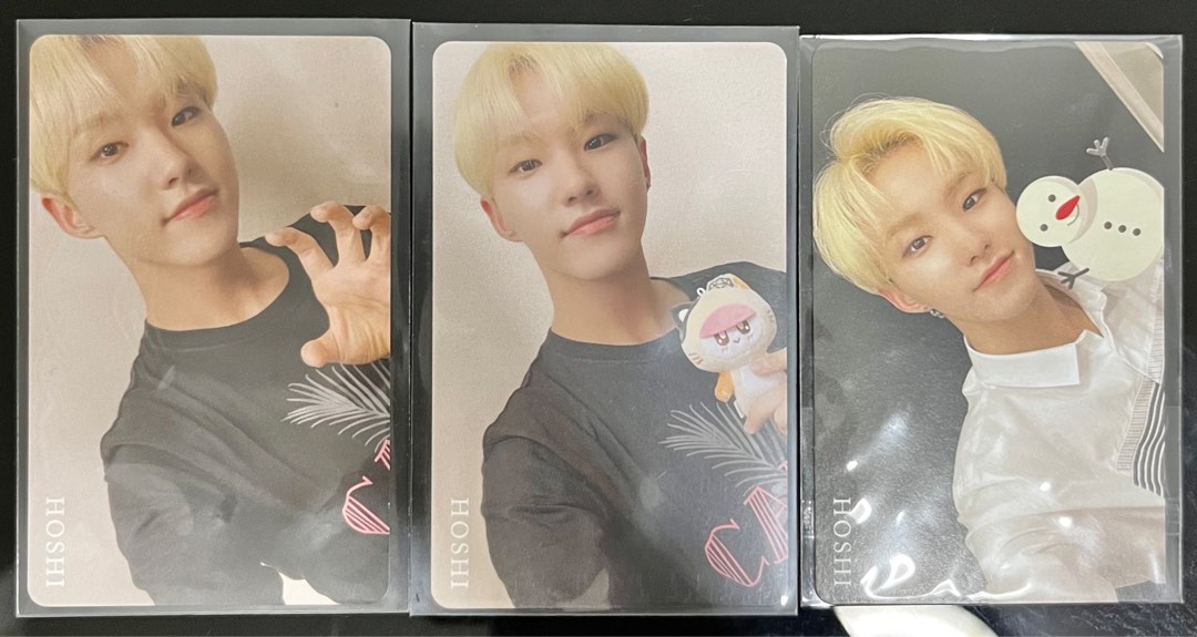 [wts] seventeen svt soonyoung hoshi album miscellaneous pc photocard ...