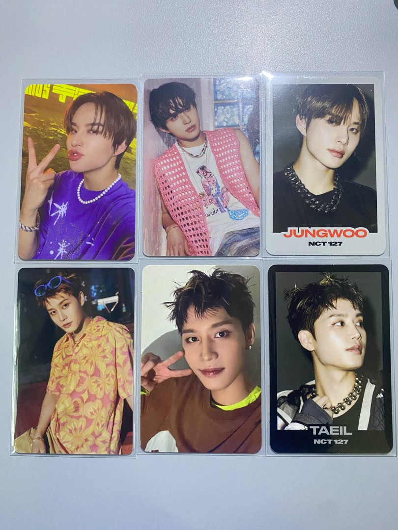 wts/lfb pc photocards taeil jungwoo nct 2 baddies nemo ver 2 baddies ...