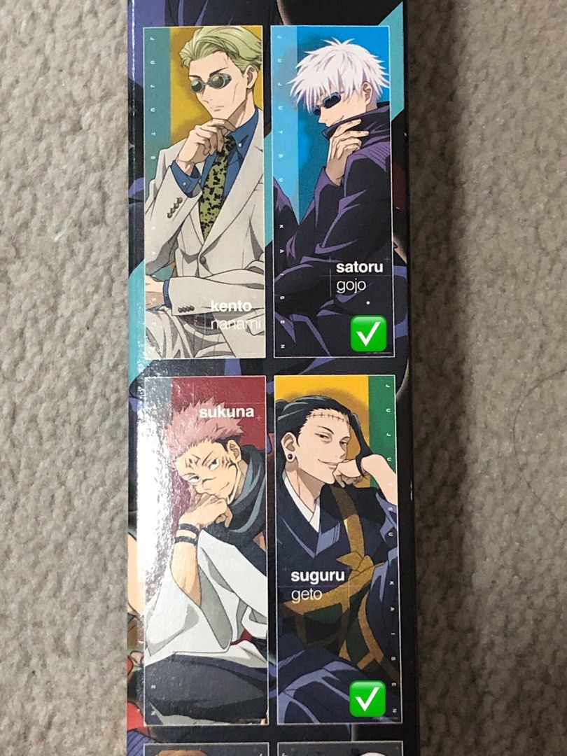 [wts/wtt] jjk chara-pos collection 2, Hobbies & Toys, Memorabilia ...