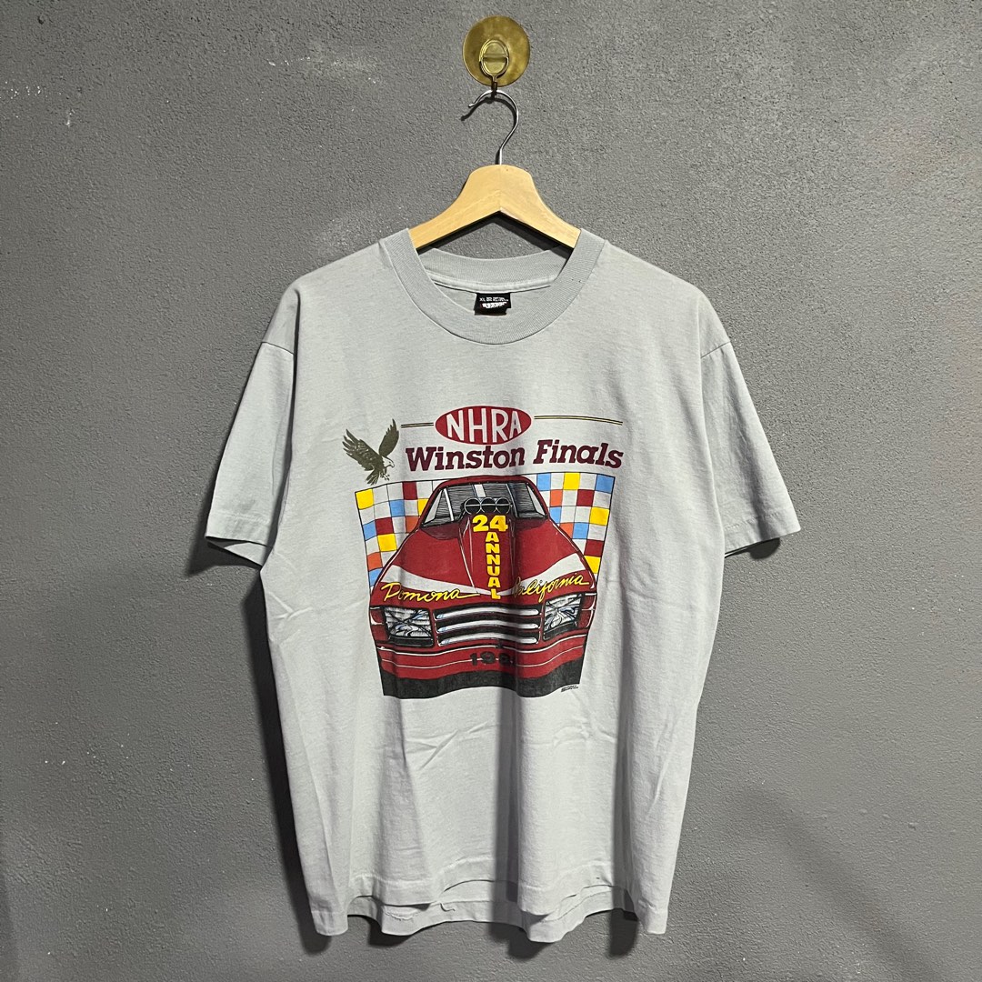 (XL) Vintage 1988 NHRA Winston Final T-shirt, Men's Fashion, Tops ...
